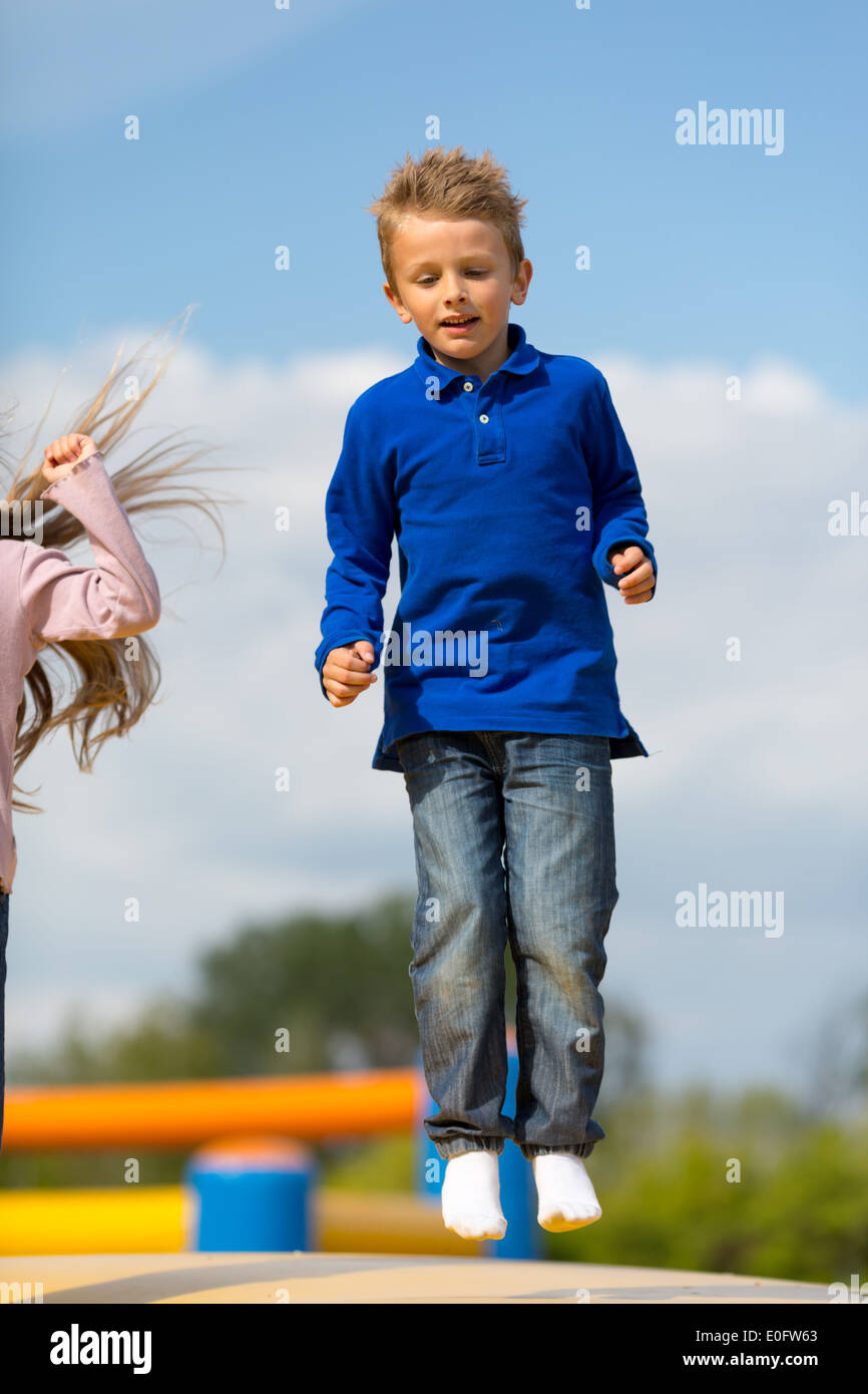 Kids Jumping Up And Down High Resolution Stock Photography and Images ...