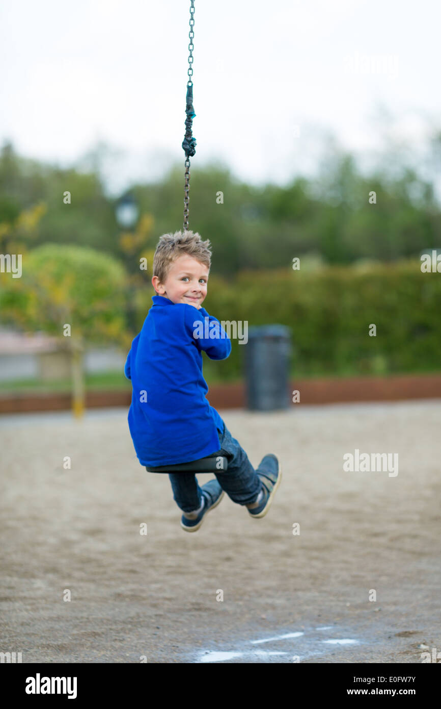 Flying fox playground hi-res stock photography and images - Alamy