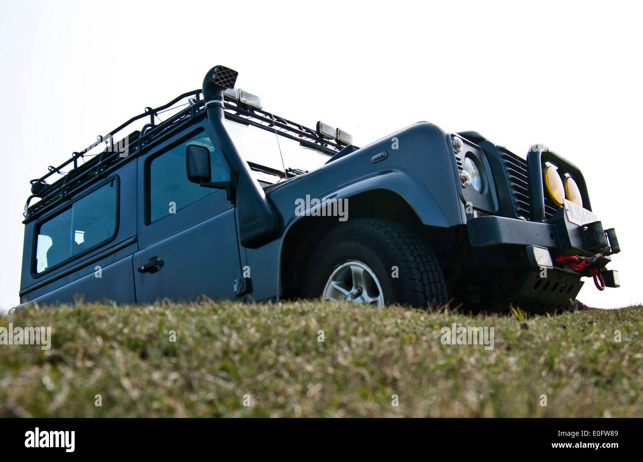 Land rover defender terrain hi-res stock photography and images - Alamy