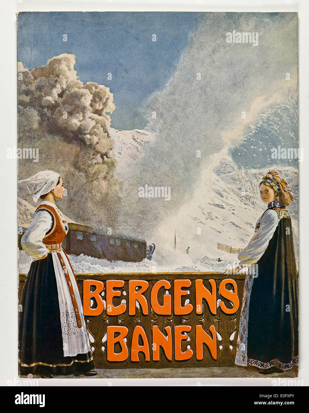 The opening of the Bergensbanen railway line in 1909 marked a ...