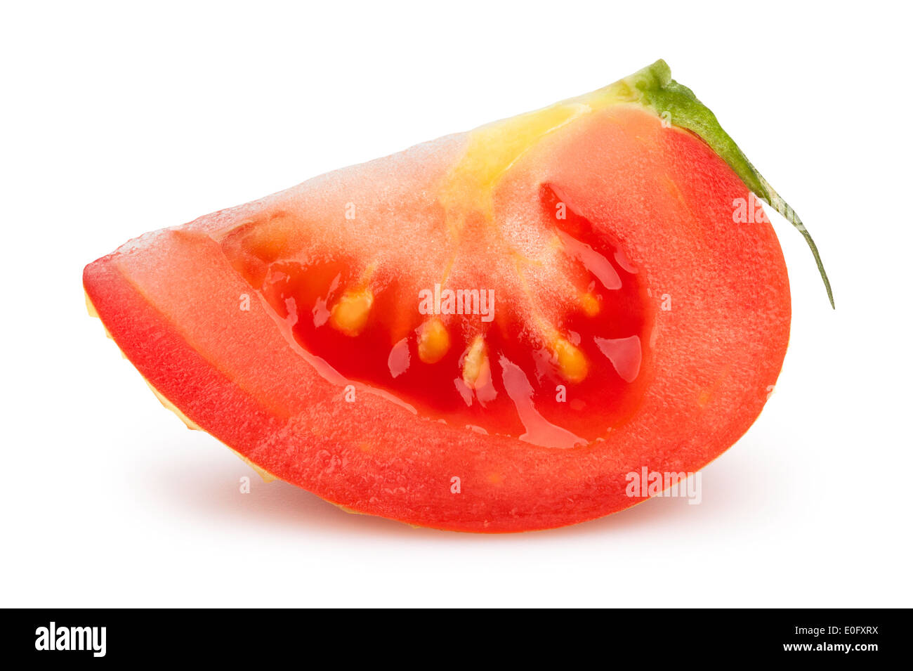 tomato slice isolated Stock Photo - Alamy