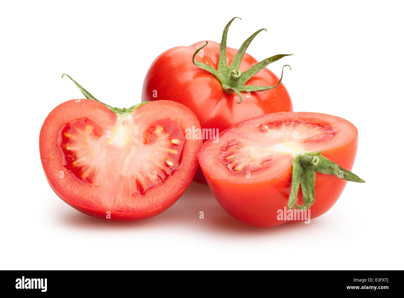 Tomatoes sliced hi-res stock photography and images - Alamy