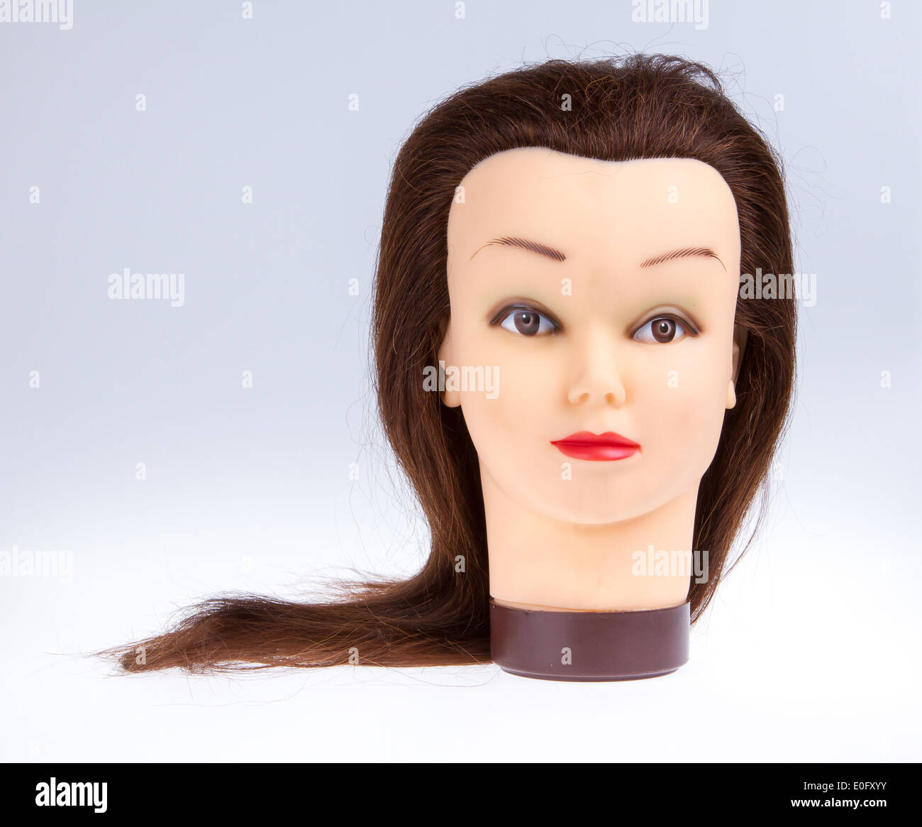 Puppet (hair styling), isolated on a white background Stock Photo - Alamy