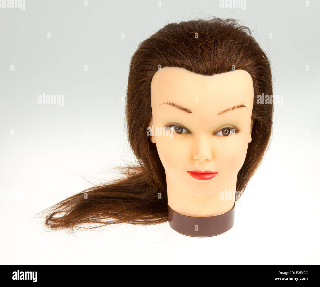 Puppet (hair styling), isolated on a white background Stock Photo - Alamy