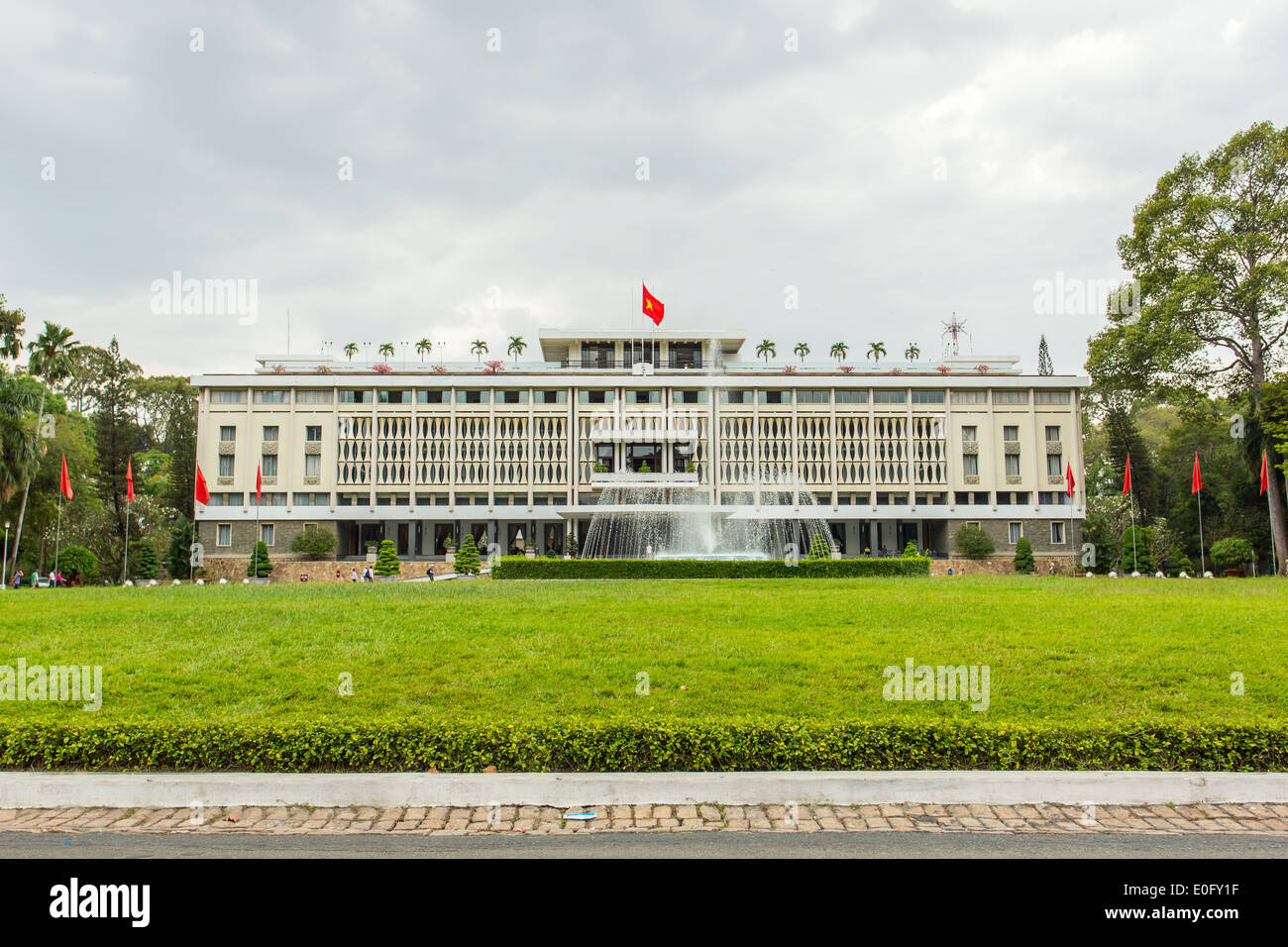 Reunification Palace (Independence Palace) in Ho Chi Minh City, Vietnam ...