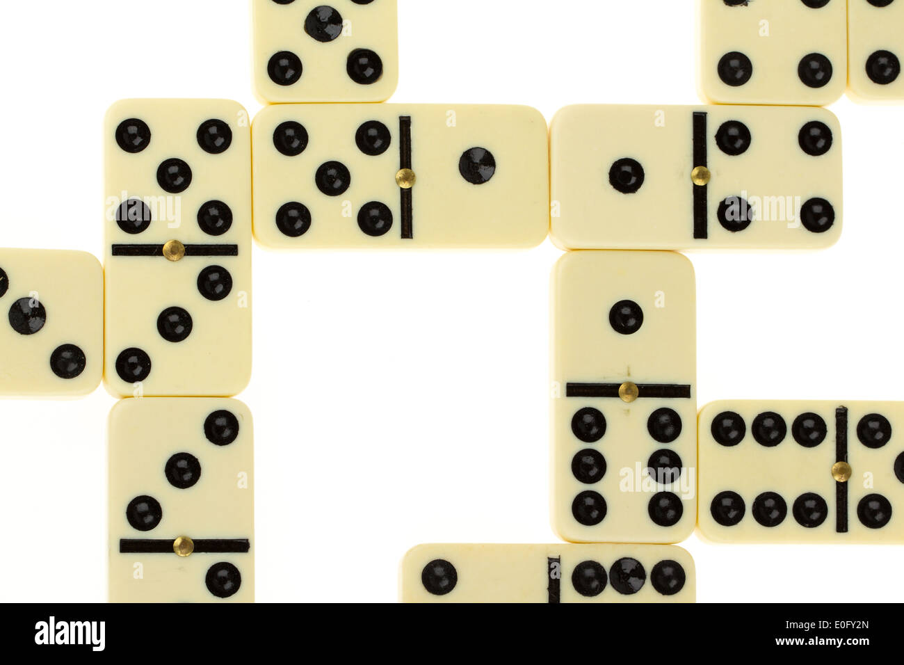Domino game bone close up hi-res stock photography and images - Alamy