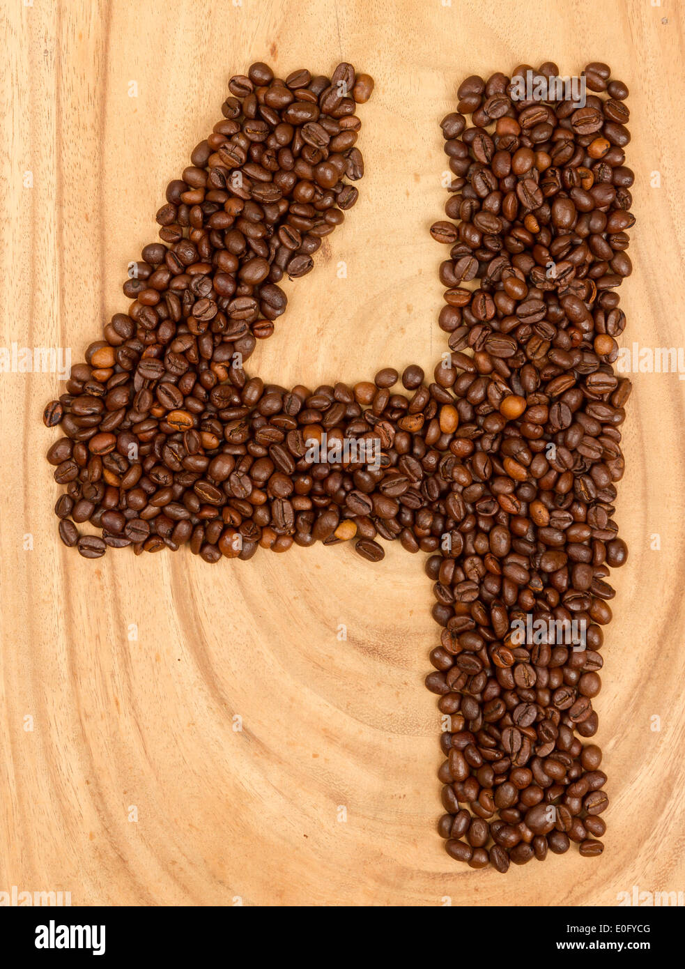 Number From Coffee Beans High Resolution Stock Photography and Images ...