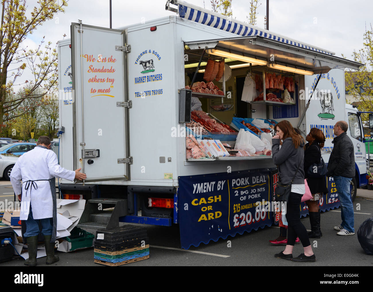 Butcher Van Stock Photos & Butcher Van Stock Images - Alamy