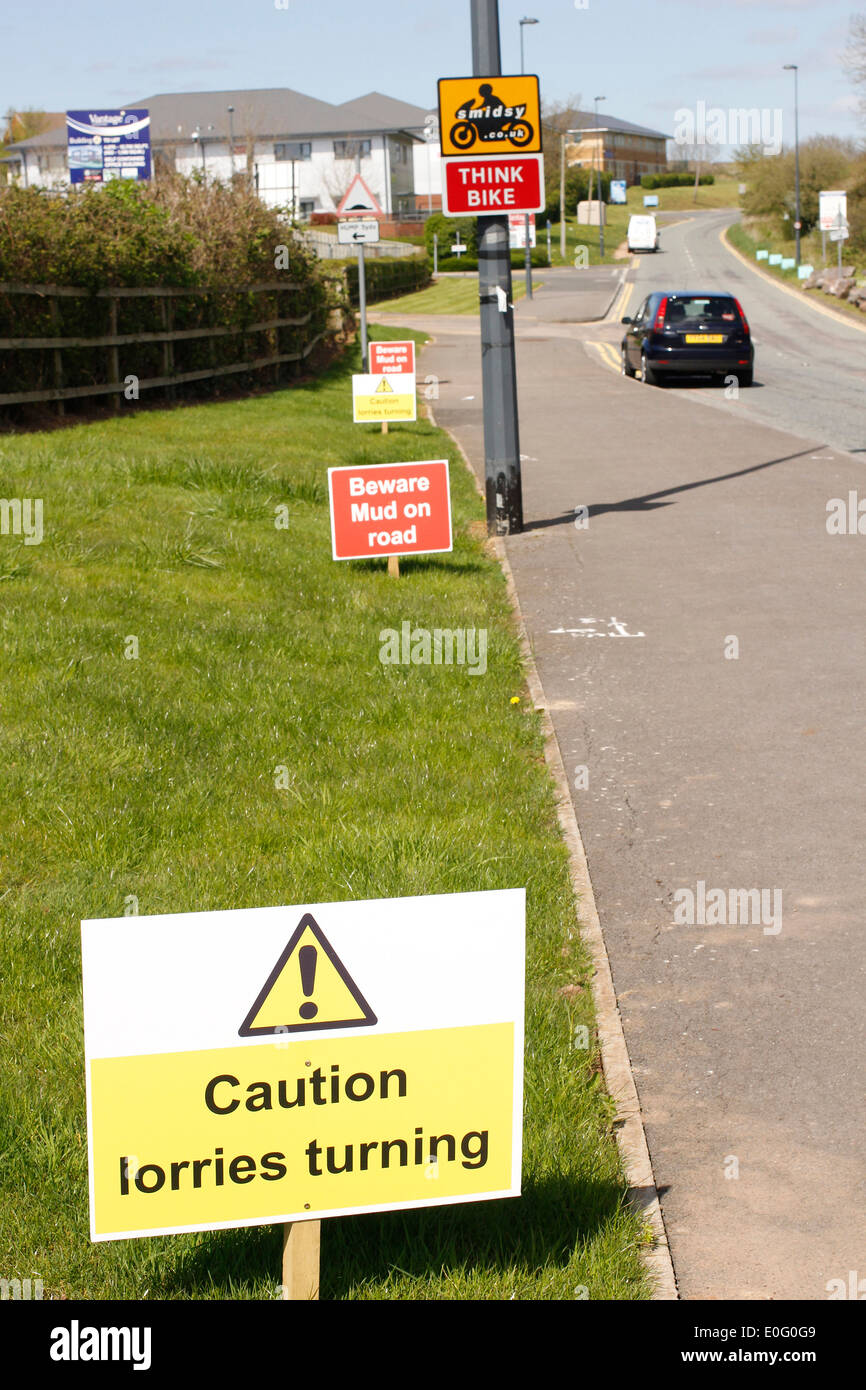 Lorry turning hi-res stock photography and images - Alamy