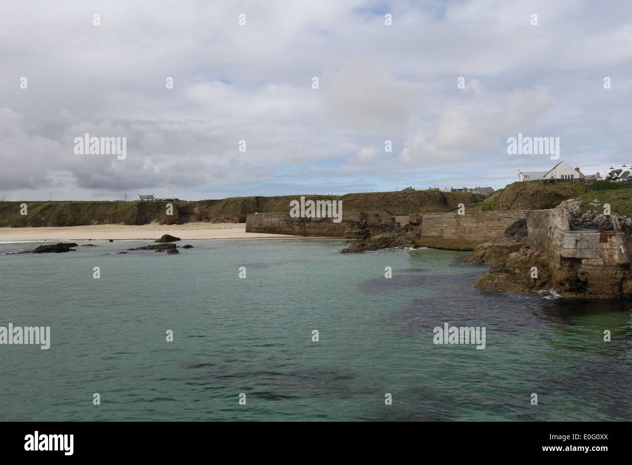 Port of Ness waterfront Isle of Lewis Scotland May 2014 Stock Photo - Alamy