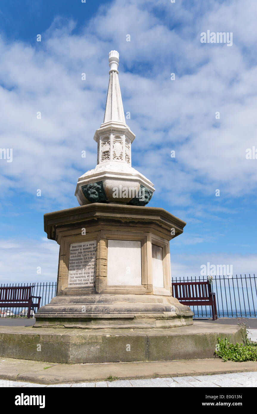The Adamson Memorial drinking fountain Cullercoats north east England ...