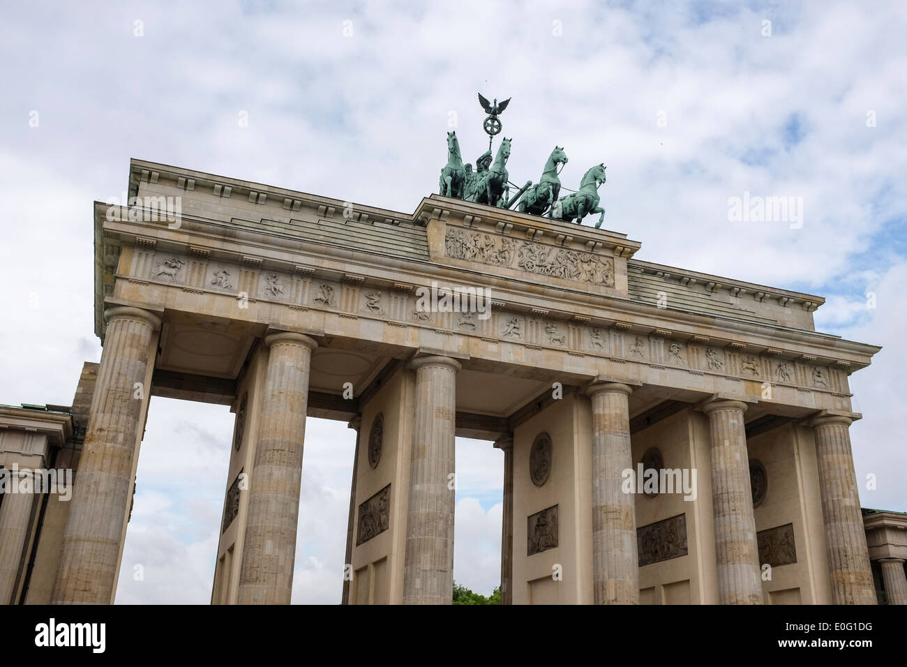 The Brandenburg Gate Berlin Germany Stock Photo - Alamy