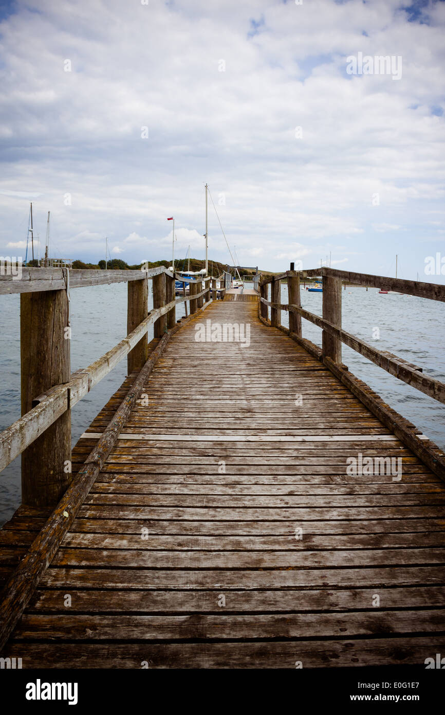 Wooden pier jetty hi-res stock photography and images - Alamy