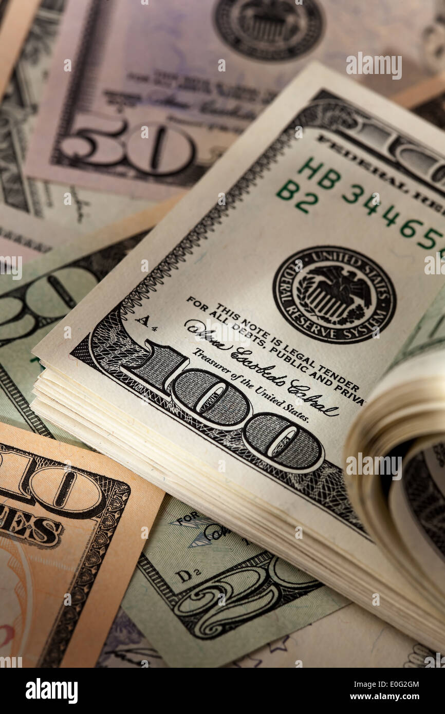 Usa notes hi-res stock photography and images - Alamy