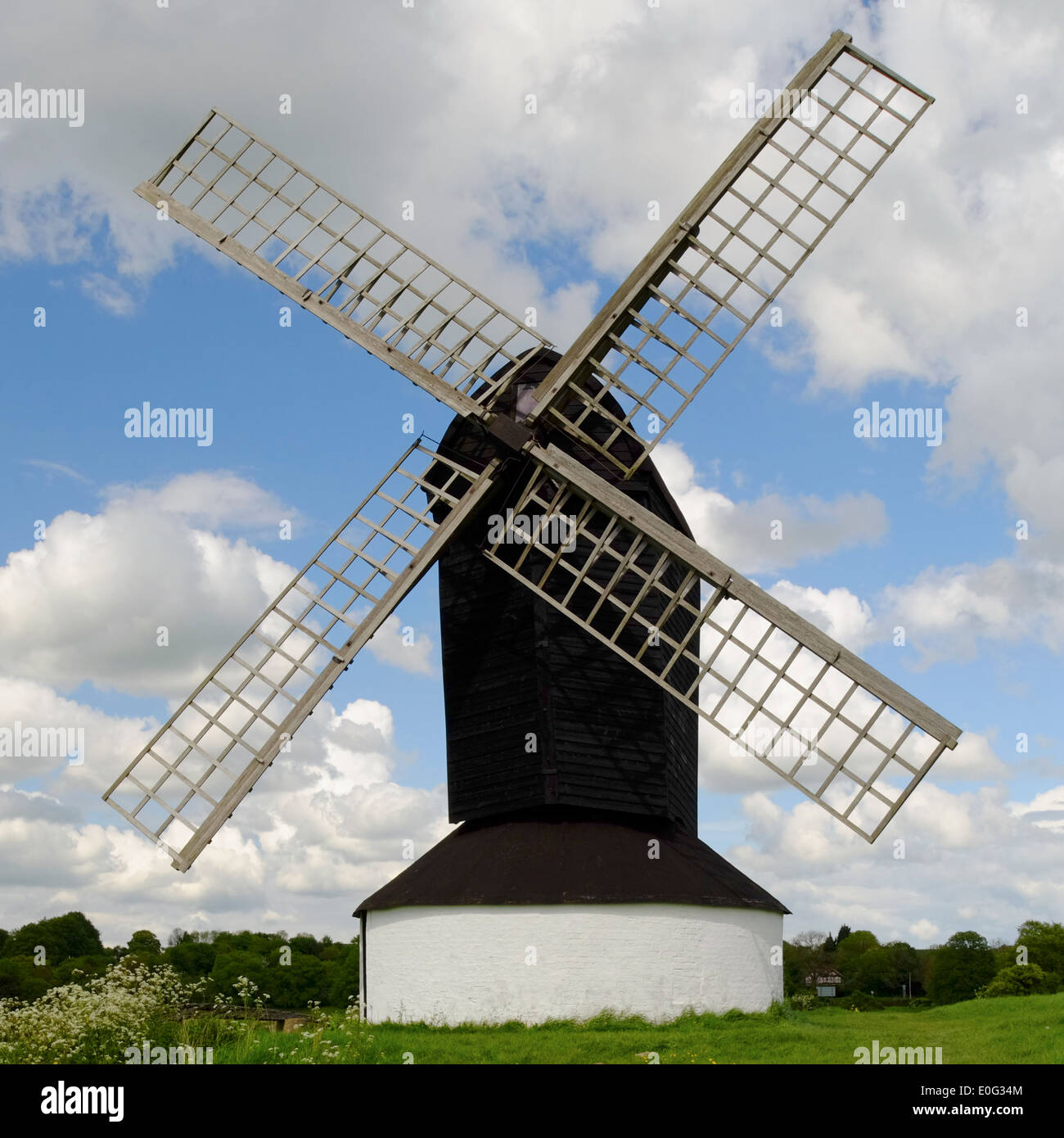 Pitstone Windmill near Ivinghoe Hills Stock Photo - Alamy
