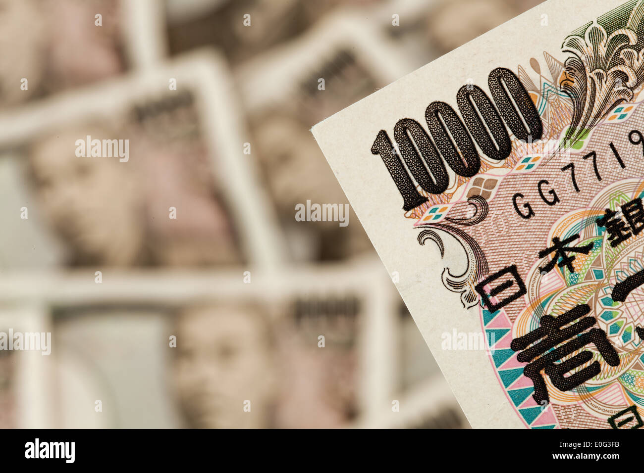 Japanese yen bank notes. Currency from Japan, Japanische Yen ...