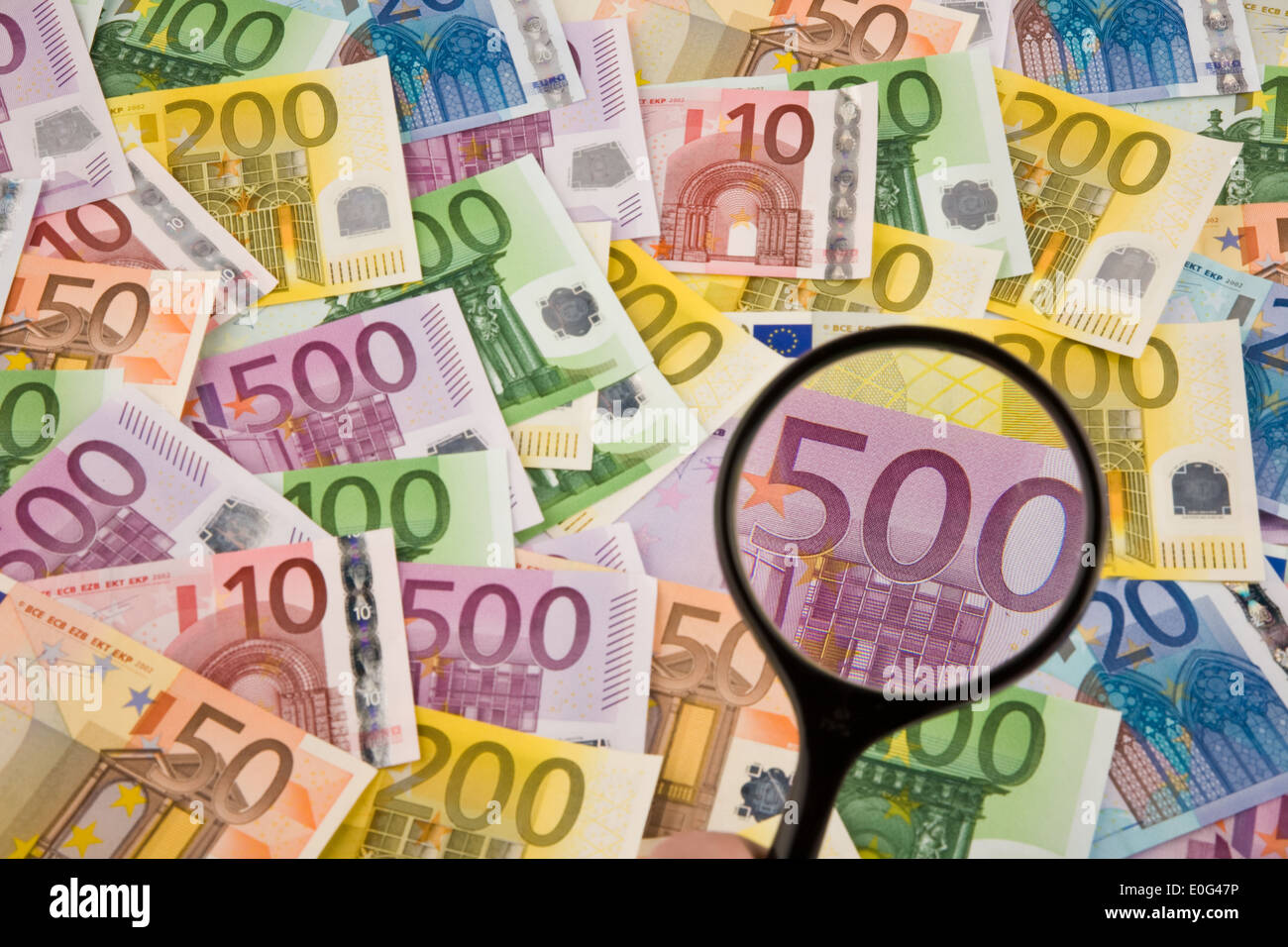 Euro der banknote hi-res stock photography and images - Alamy
