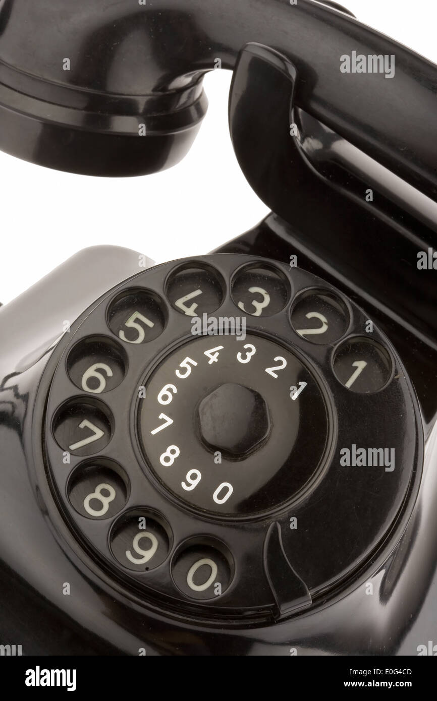 Antique old phone receiver hi-res stock photography and images - Alamy