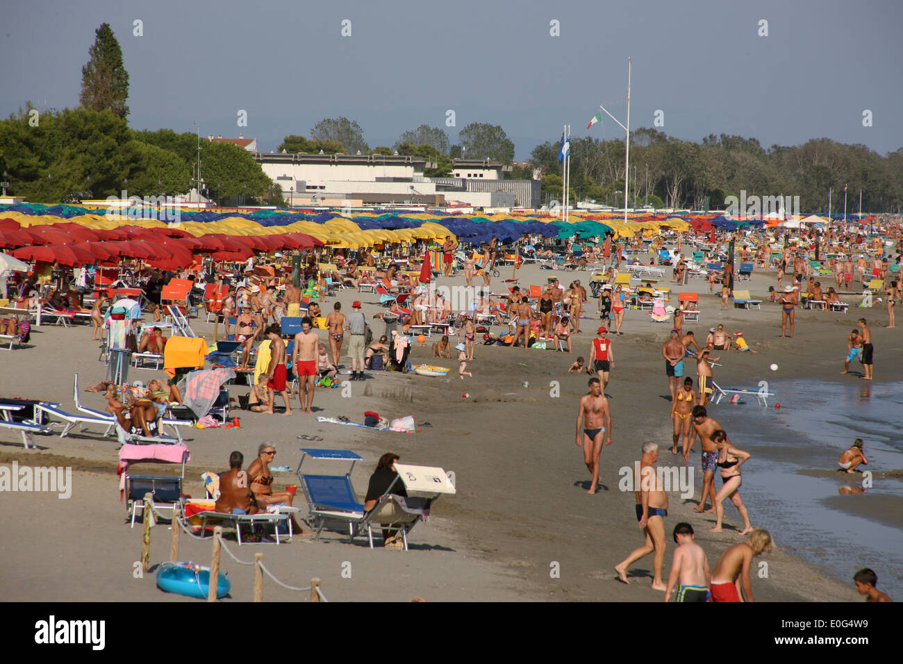 "Italy, Grado, beach; ", "Italien, Grado ,Strand Stock Photo: 69196549 ...