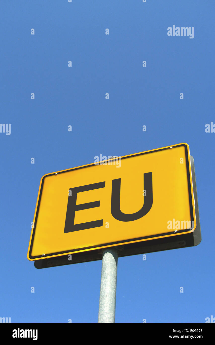 Capital european capital capitals sign boards hi-res stock photography ...