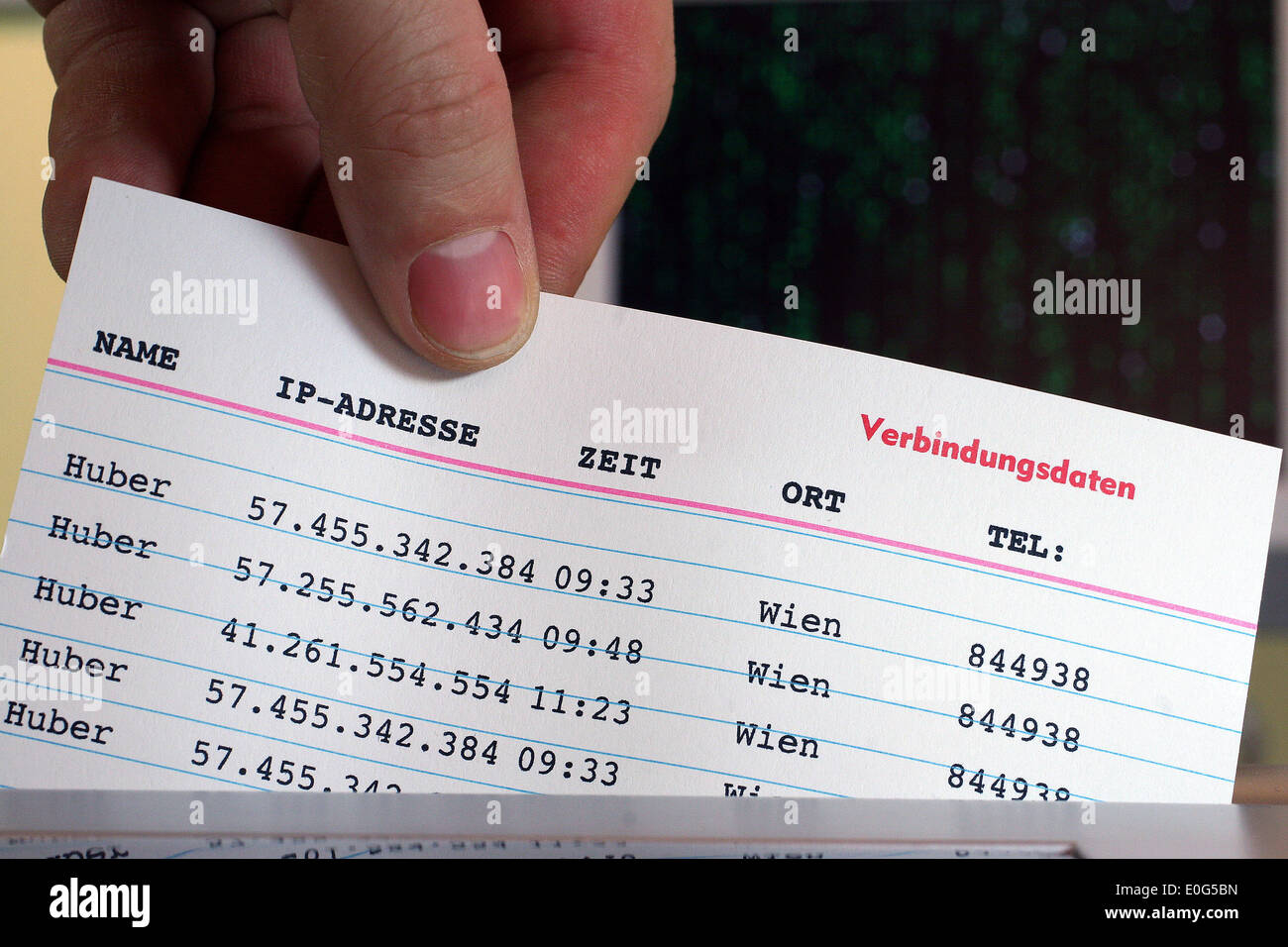 Connecting data, working device, working devices, working device ...