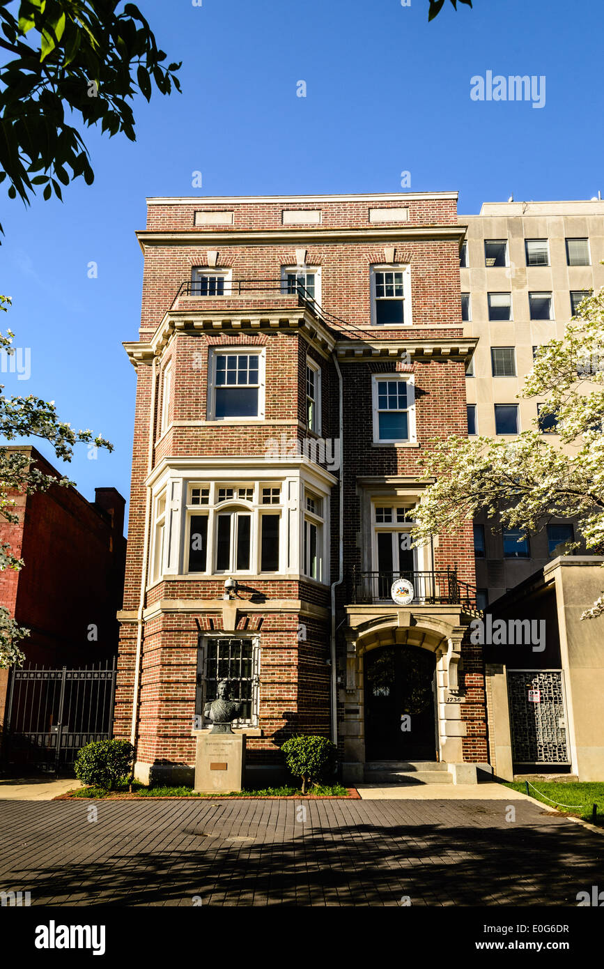 Embassy of Chile, 1732 Massachusetts Avenue NW, Washington DC Stock ...