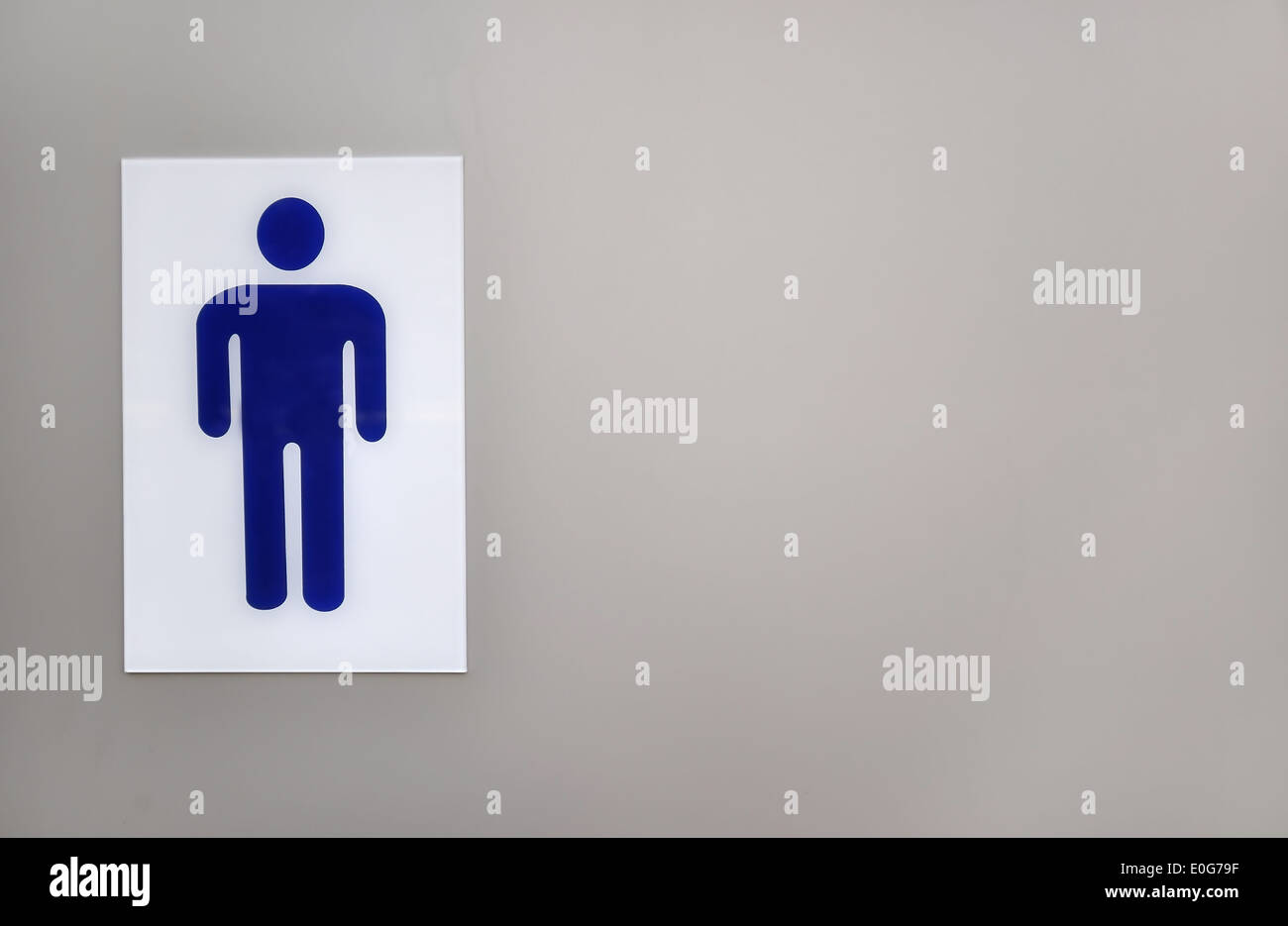 Gents toilet symbol hi-res stock photography and images - Alamy