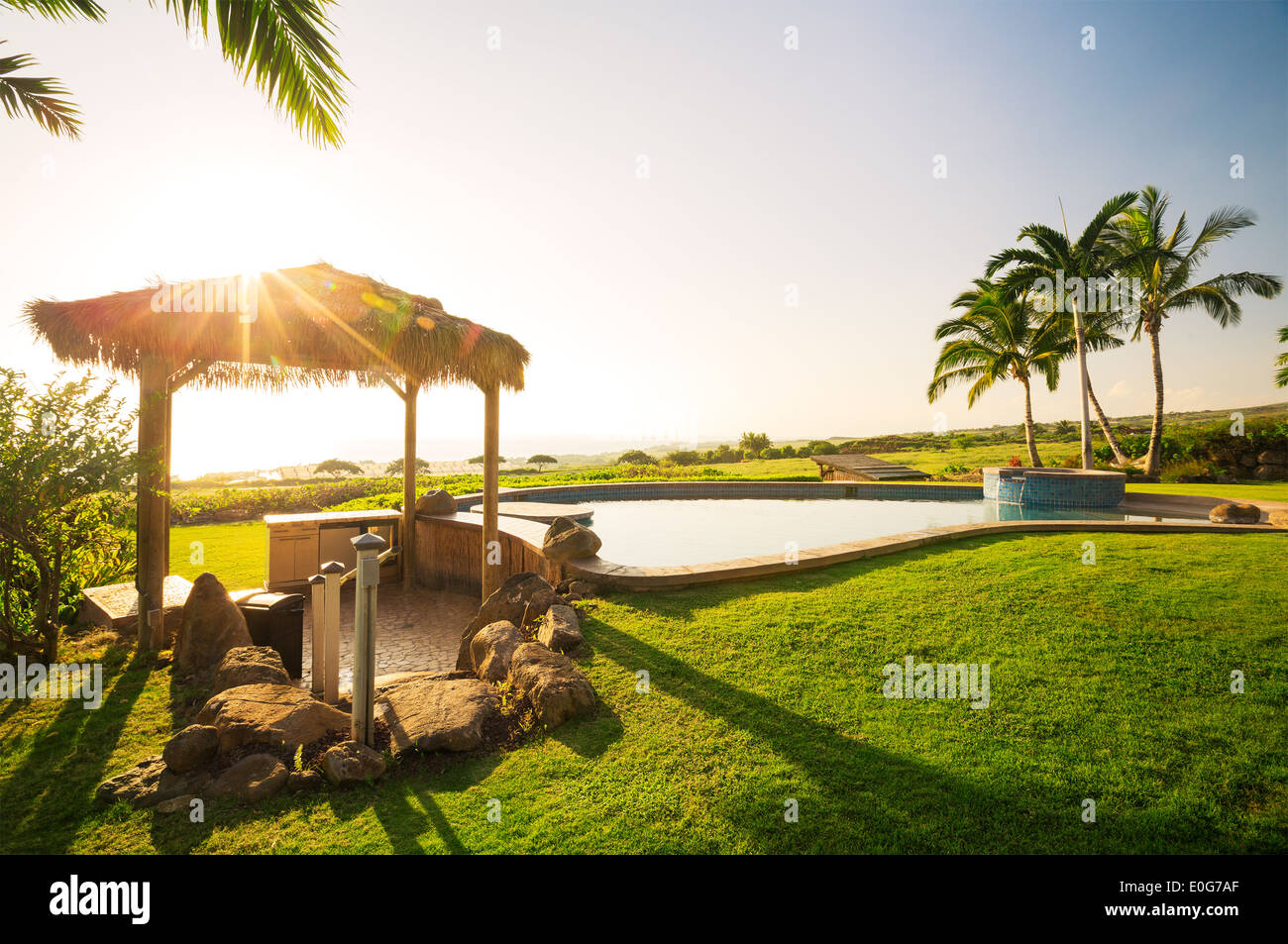Green swimming pool hi-res stock photography and images - Alamy
