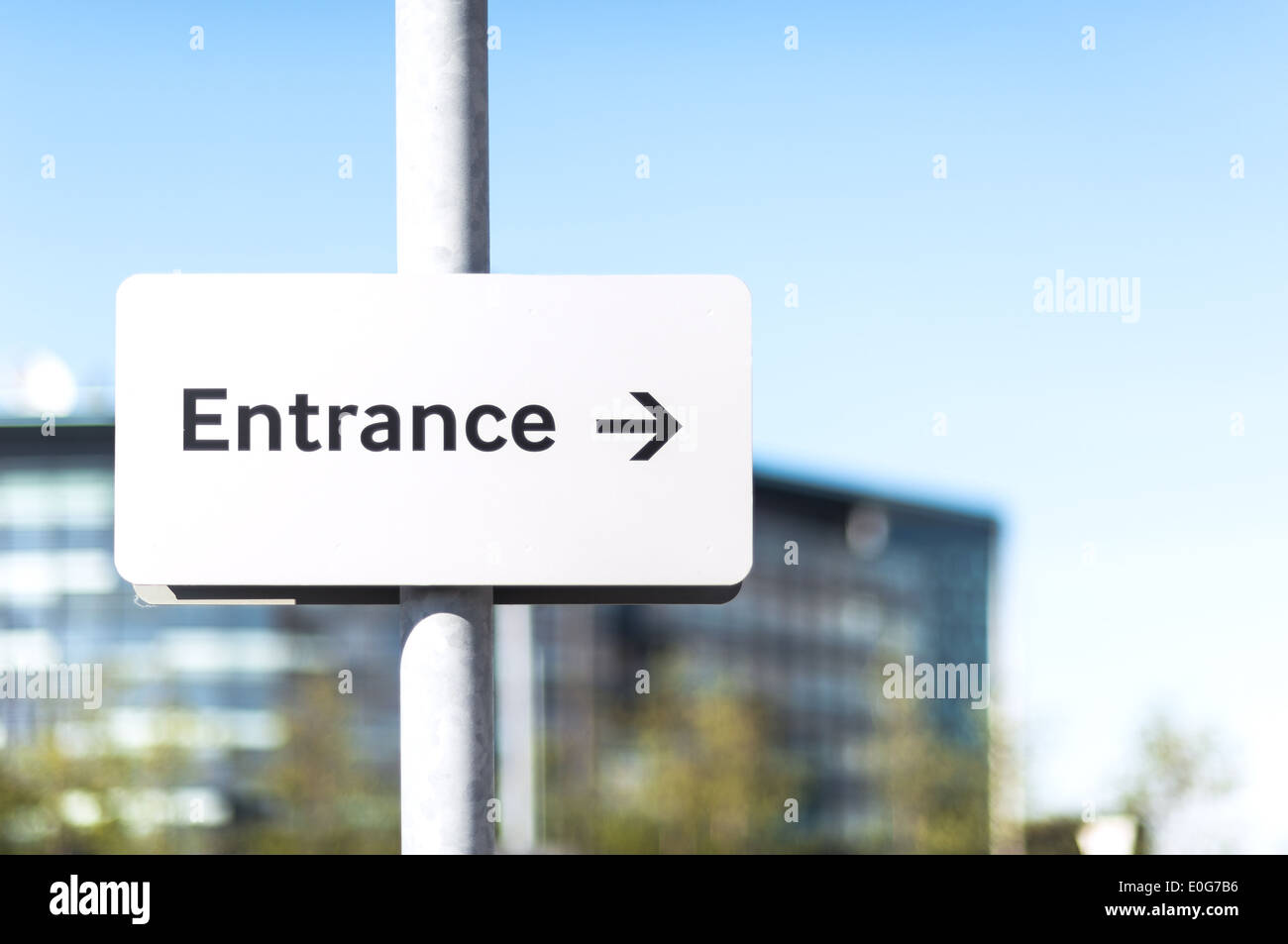 Car park one way sign hi-res stock photography and images - Alamy