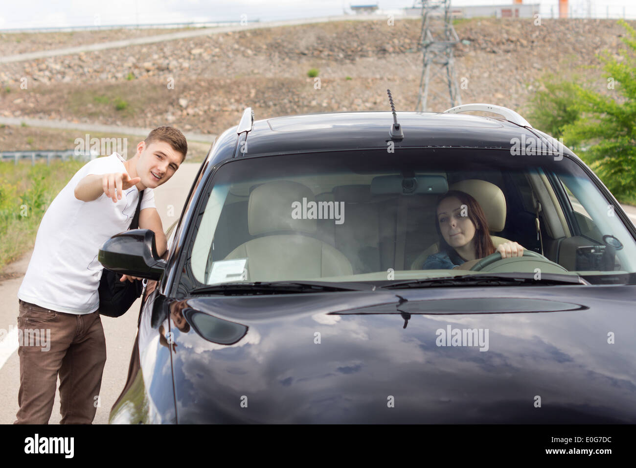 Chatting with strangers hi-res stock photography and images - Alamy