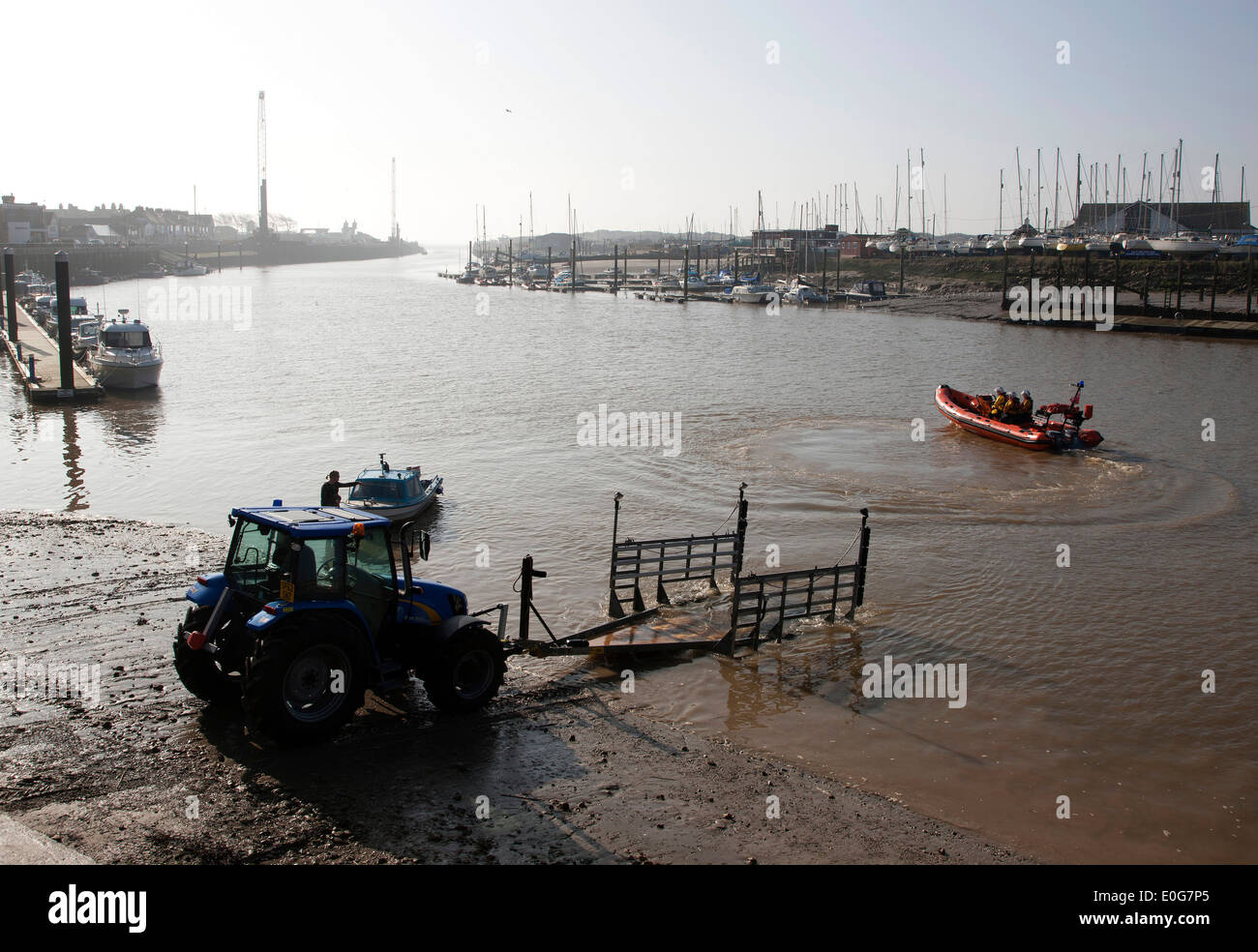 Lifeboat launching ramp hi-res stock photography and images - Alamy