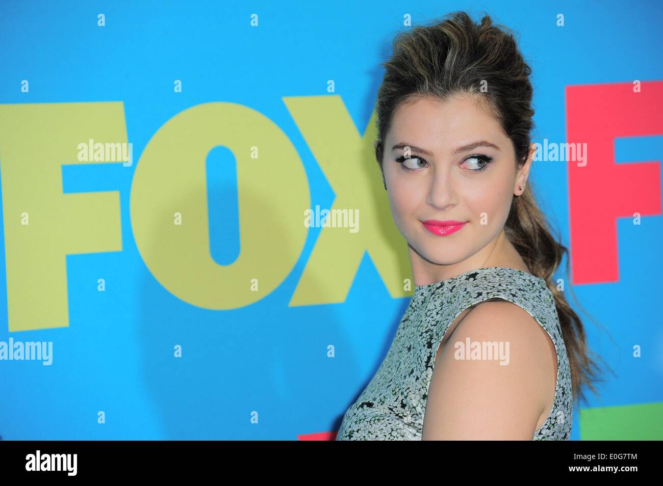 New York, NY, USA. 12th May, 2014. Zoe Levin at arrivals for FOX 2014 Programming Presentation ...