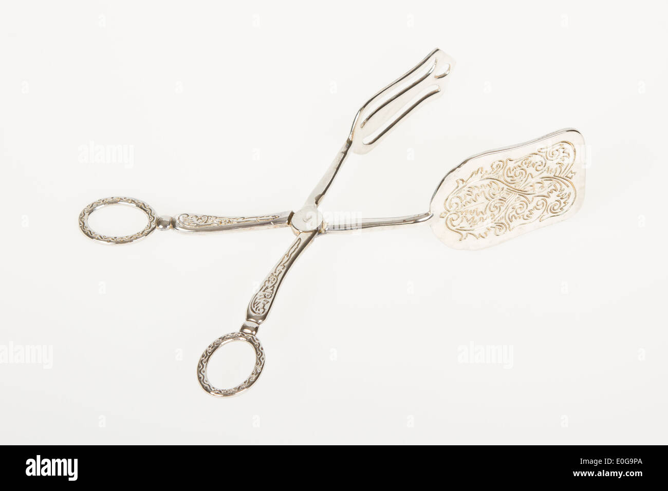Silver scissors hi-res stock photography and images - Alamy