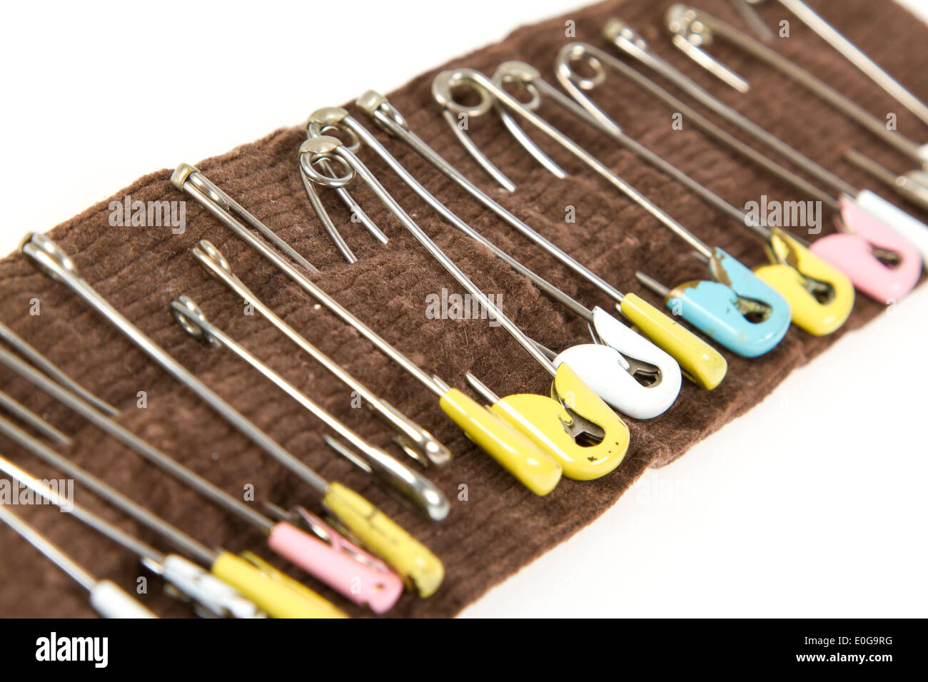 Old safety pin needle metal hi-res stock photography and images - Alamy