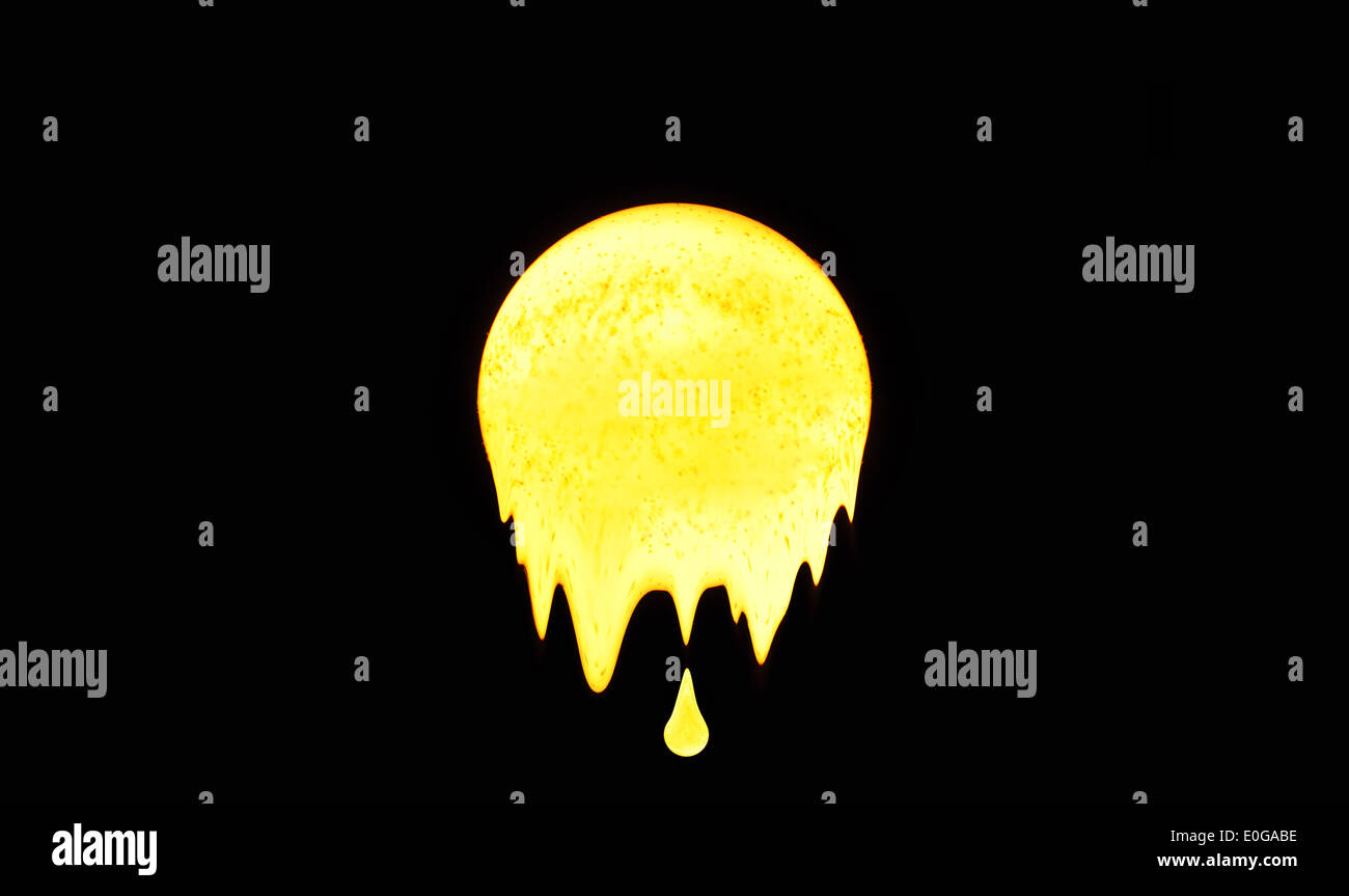 Melting sun hi-res stock photography and images - Alamy