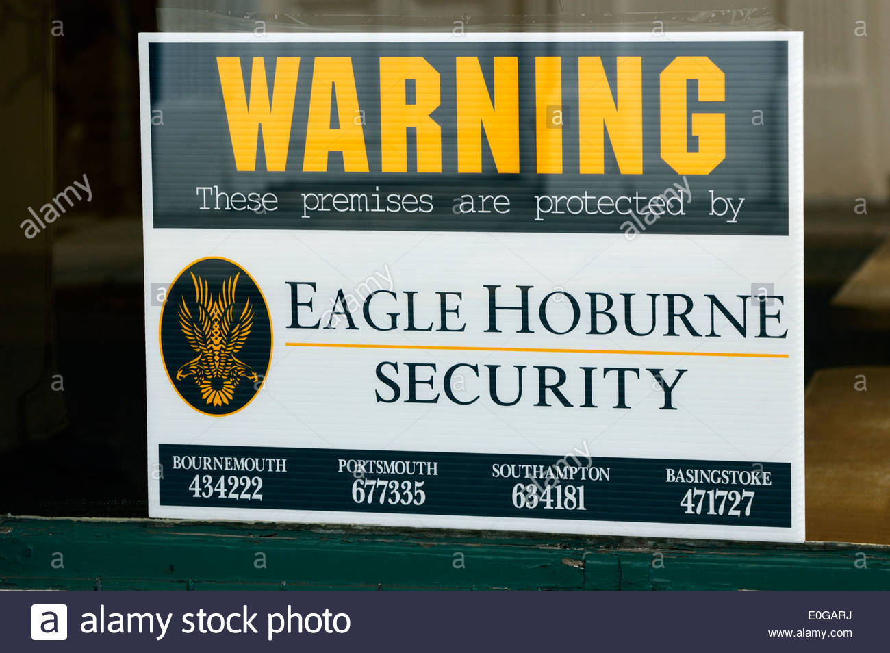 Deterrent Sign Stock Photos & Deterrent Sign Stock Images - Alamy