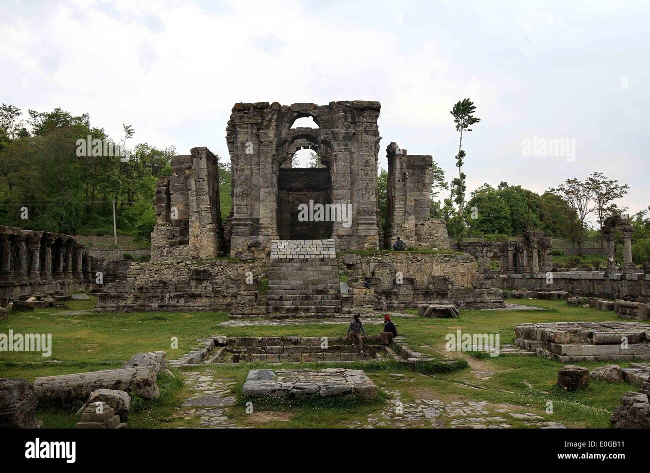 Martand temple, kashmir hi-res stock photography and images - Alamy