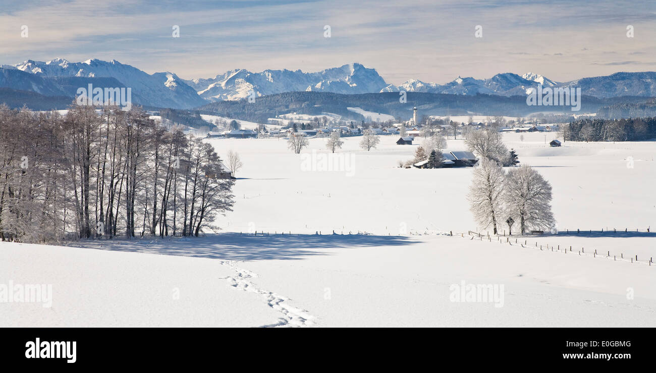 Typical bavarian landscape hi-res stock photography and images - Alamy