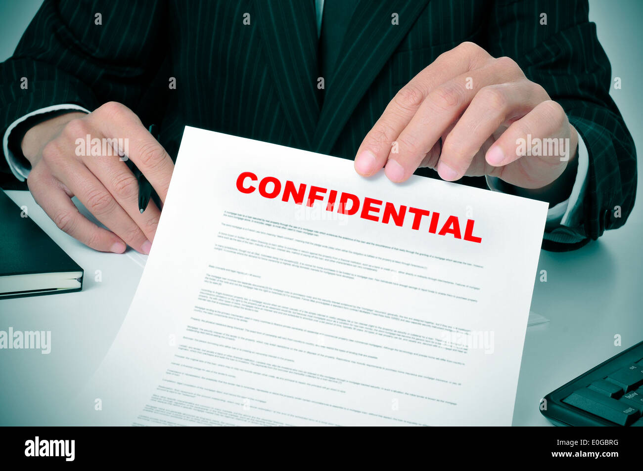 Confidential document hi-res stock photography and images - Alamy