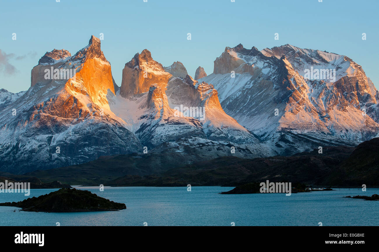 Torres Del Paine Horns Stock Photos & Torres Del Paine Horns Stock ...