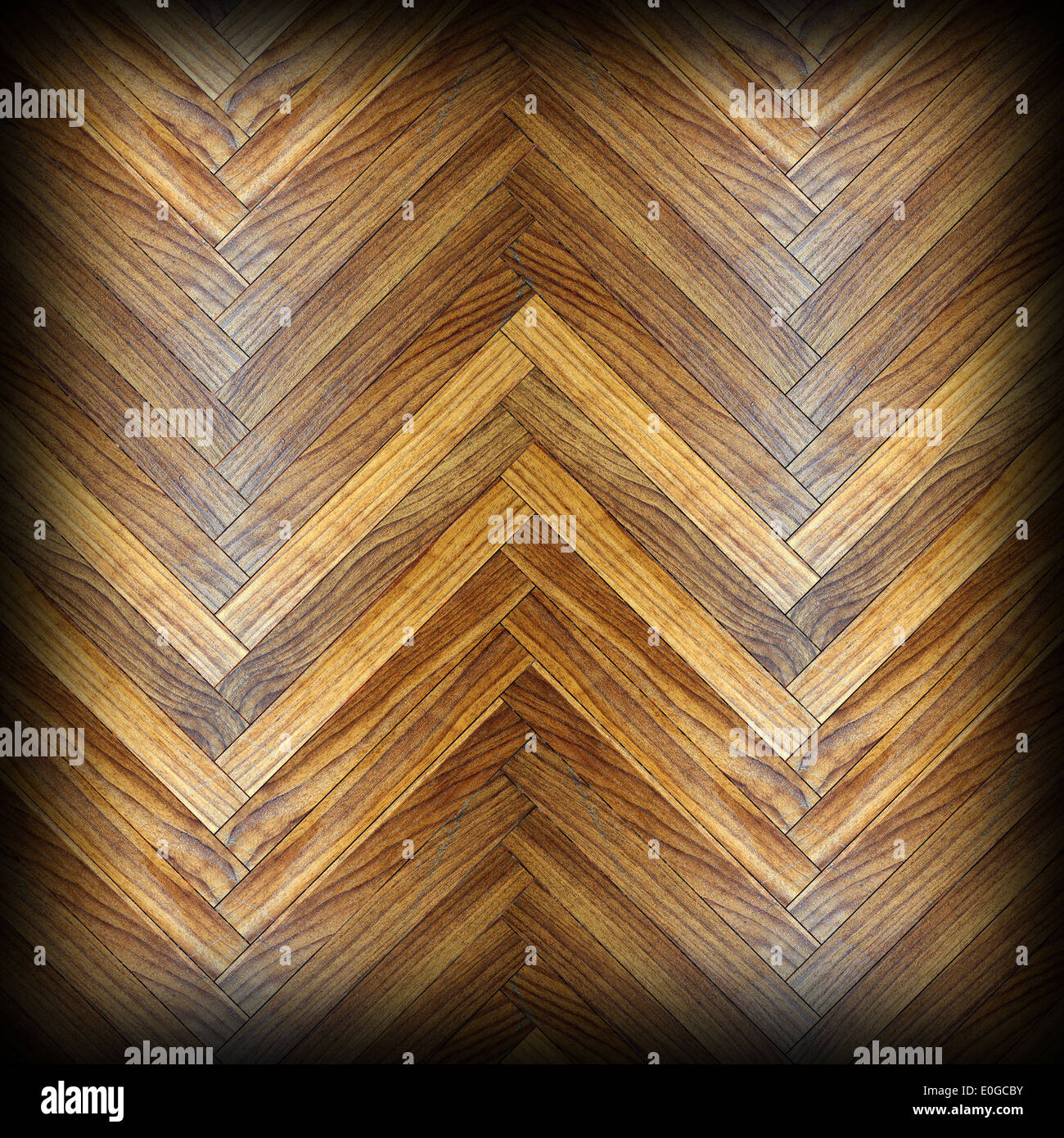 beautiful model of wood floor with added vignette, spruce planks ...