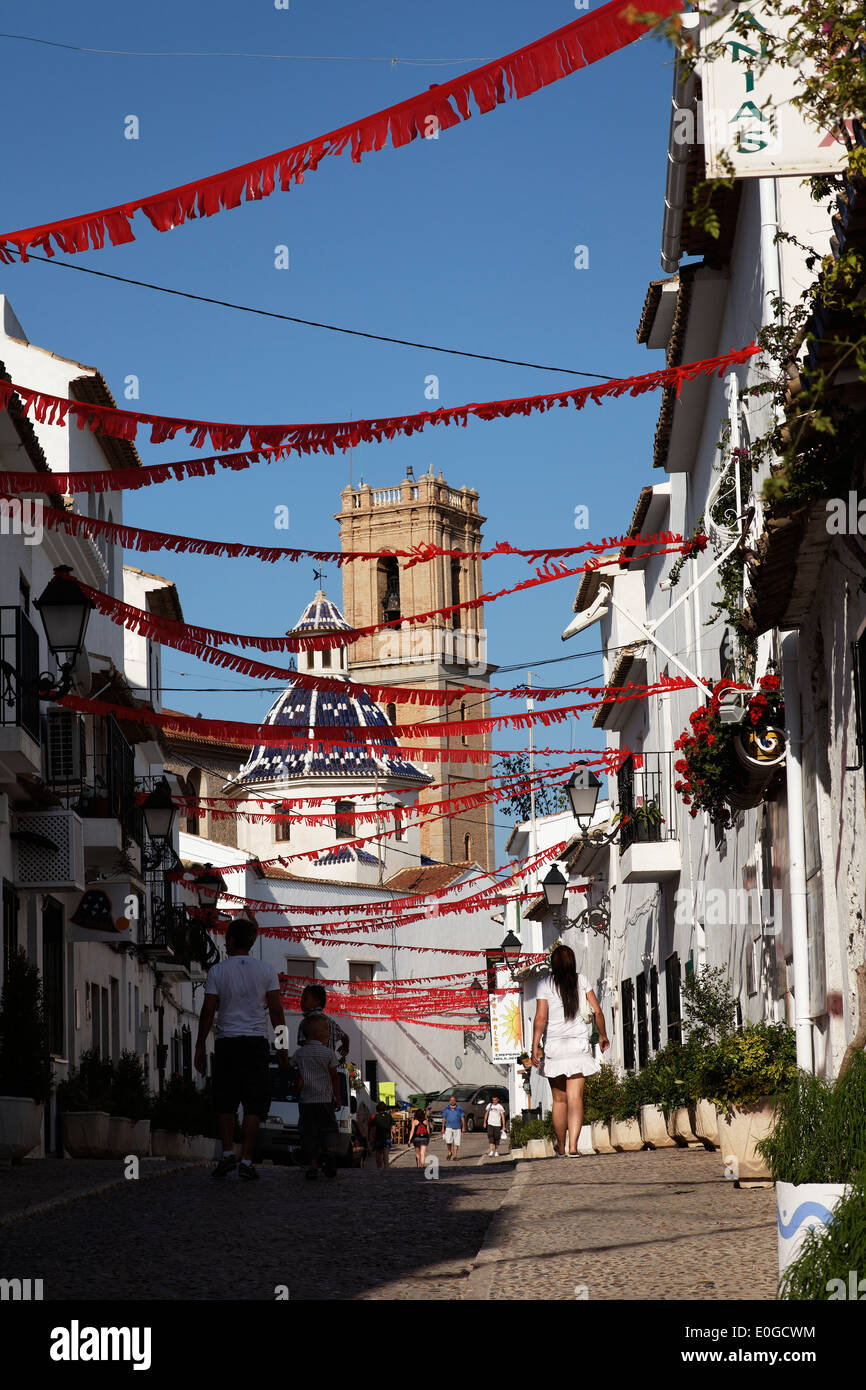 Benidorm old town church hi-res stock photography and images - Alamy
