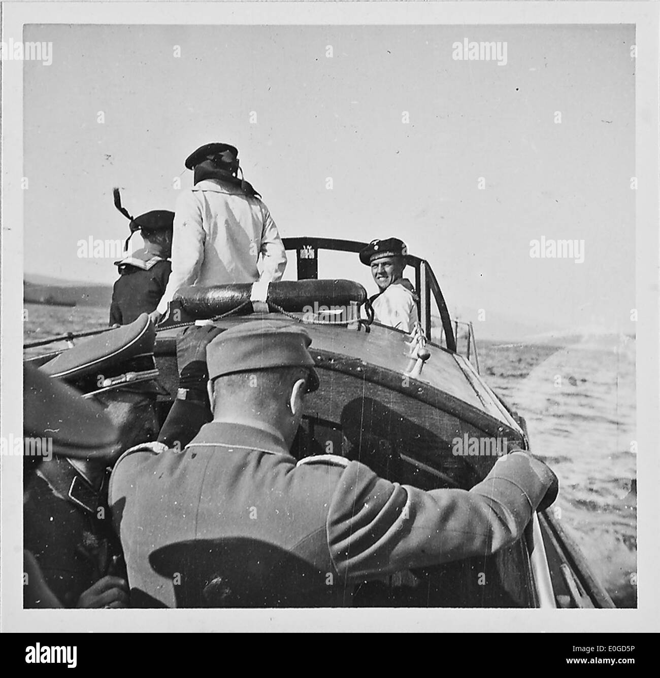 This image depicts a scene from the journey to Bali during World War II ...