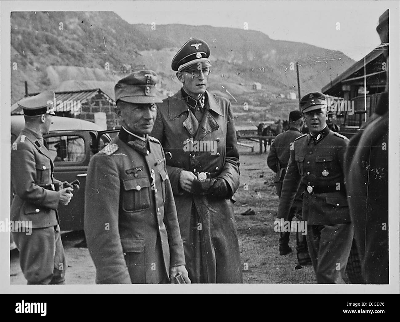 This image shows General von Nagy on a journey to Alta during World War ...
