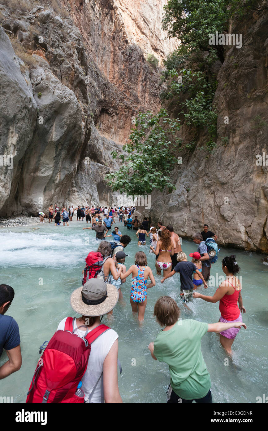 Saklikent gorge near Tlos and Fethiye, lycian coast, Mediterranean Sea ...