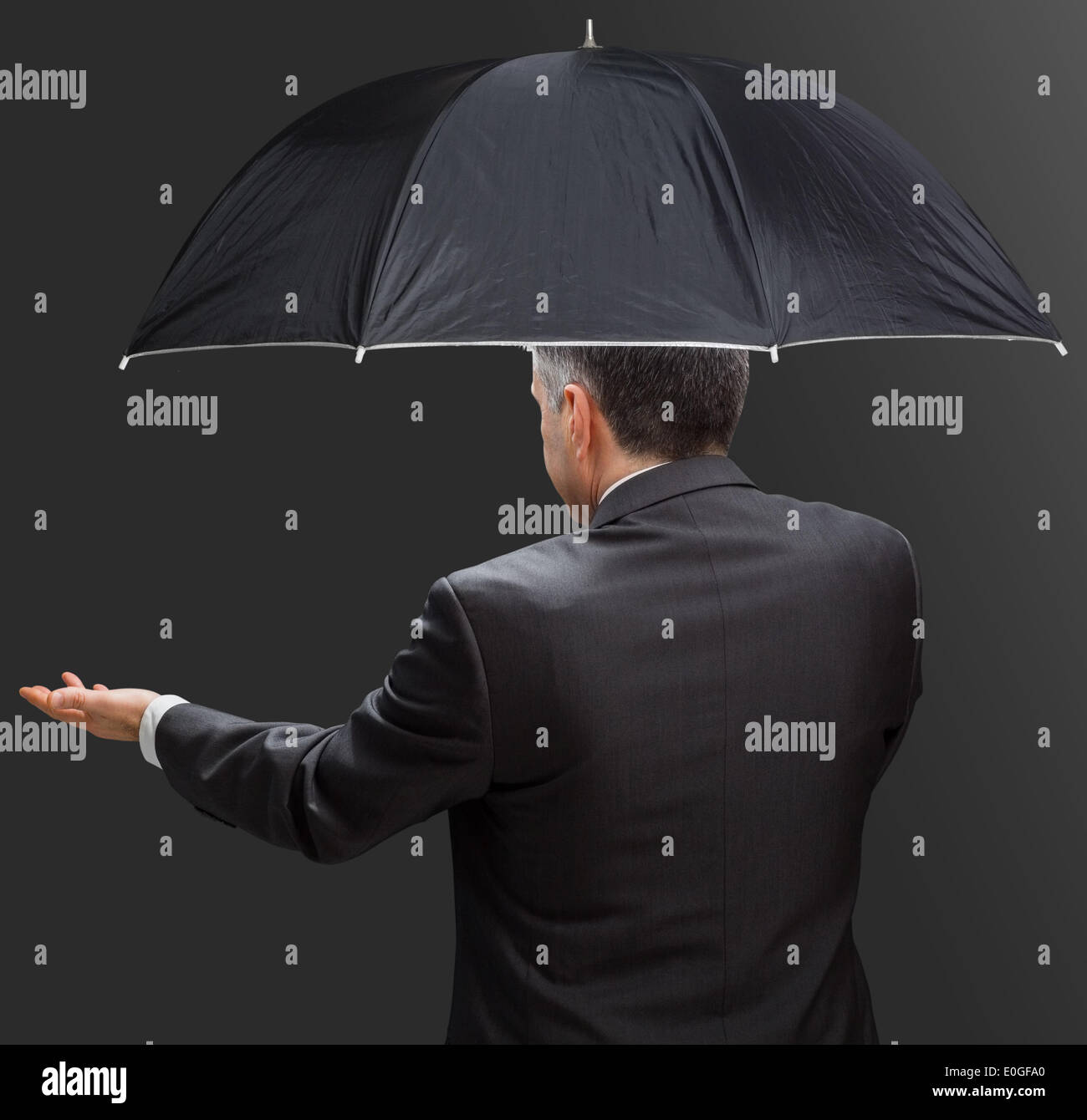Hand and umbrella cut out hi-res stock photography and images - Alamy