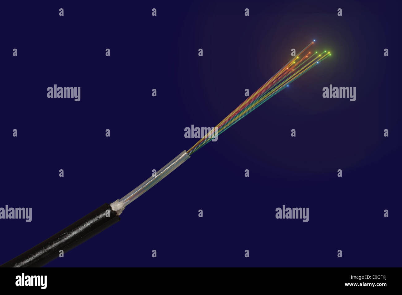 Fiber optic cable hi-res stock photography and images - Alamy