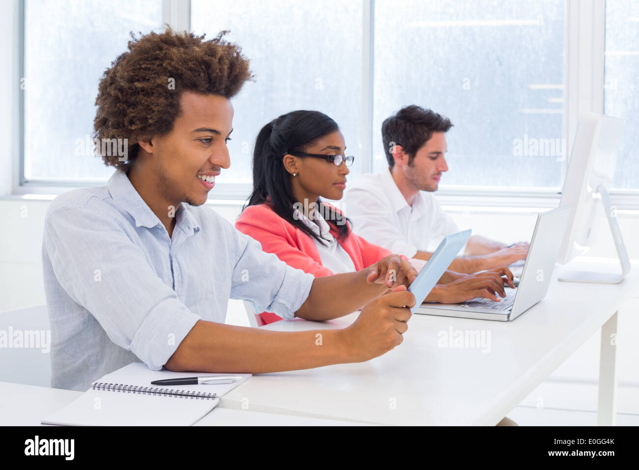 Business people hard at work Stock Photo - Alamy