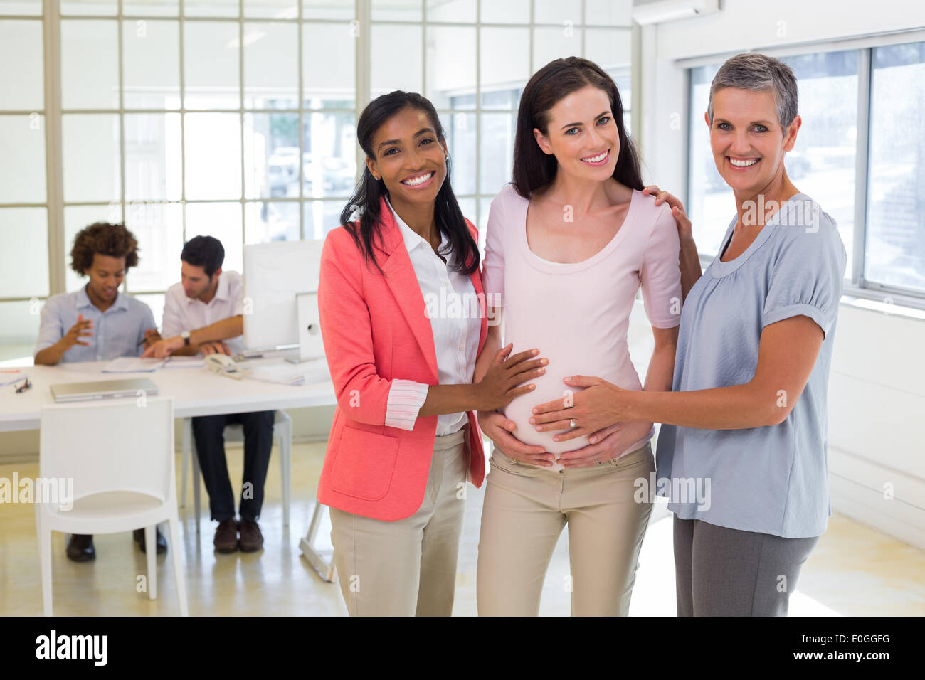 Pregnant at work hi-res stock photography and images - Alamy