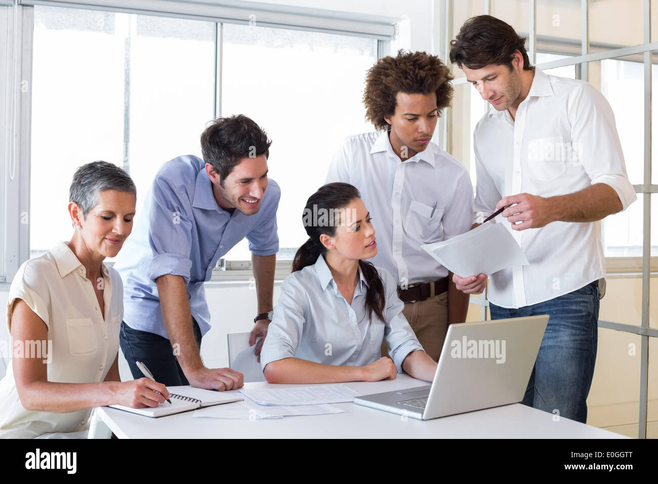 Sharing work hi-res stock photography and images - Alamy